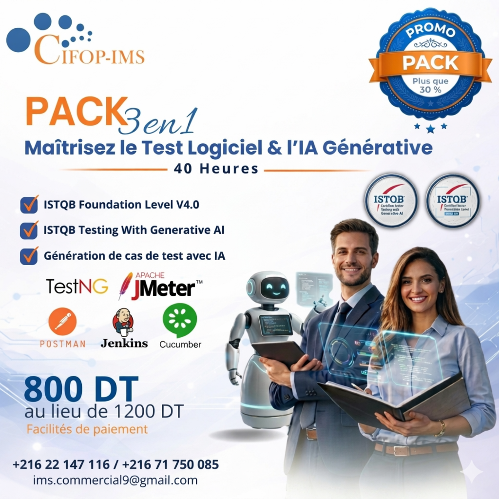Pack Testing - Formation Tunisie